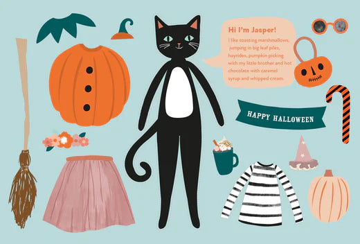 Meet Jasper the Friendly Feline – Printable Paper Doll | Meri Meri ...